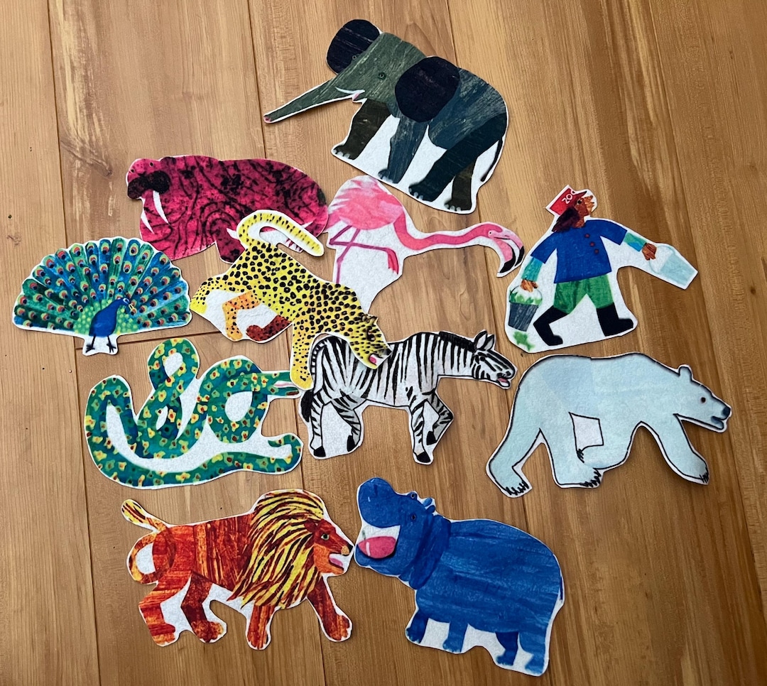 Polar Bear , Polar Bear Felt Flannel Story Pieces - Etsy