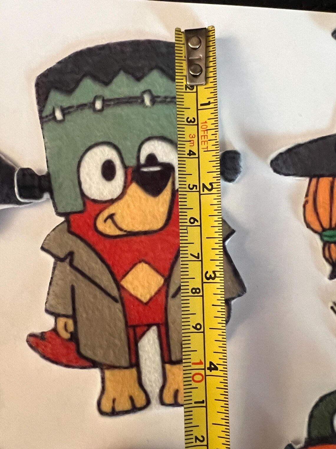 Bluey Halloween Felt Board Characters - Etsy