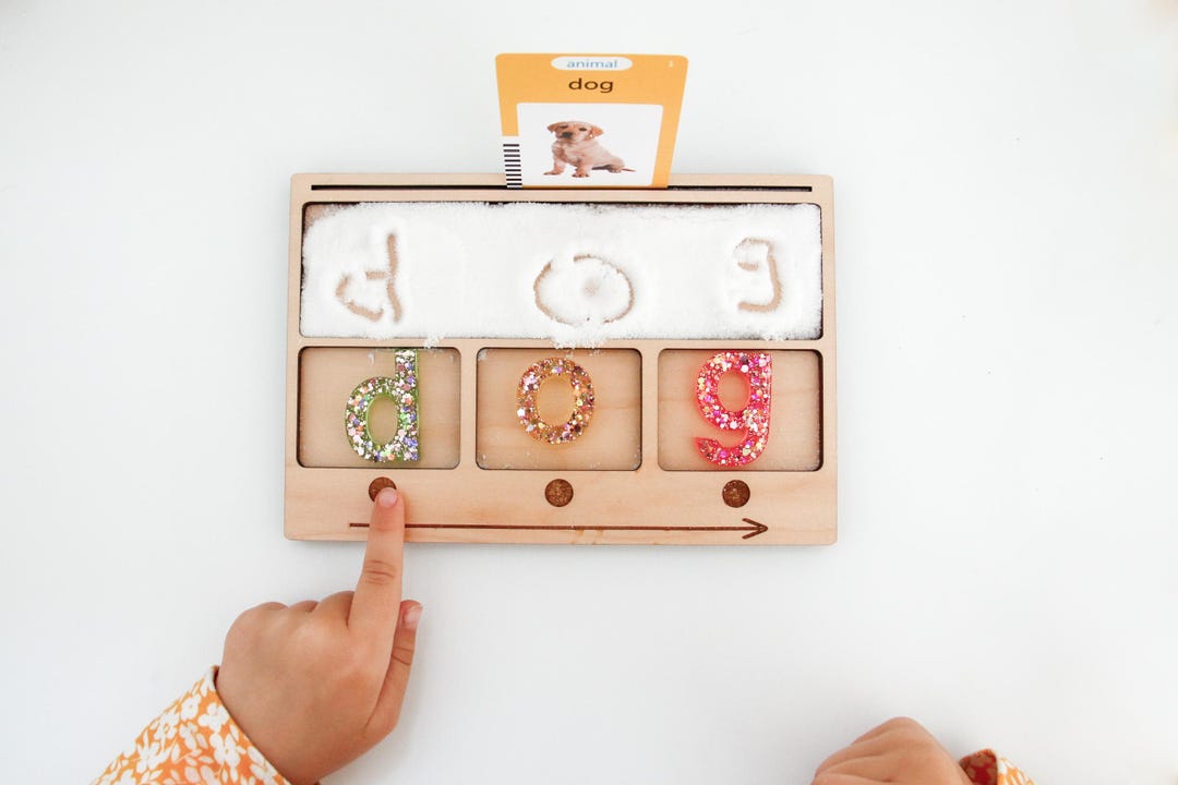 Read, Write and Build Boards/trays - Spelling Board - Etsy