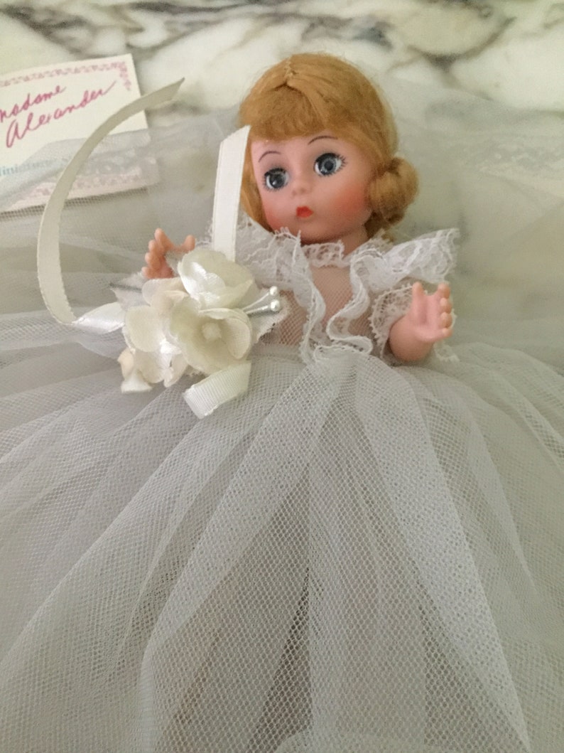 Vintage Bride Doll, 8' Madame Alexander Bridal Doll, - Etsy