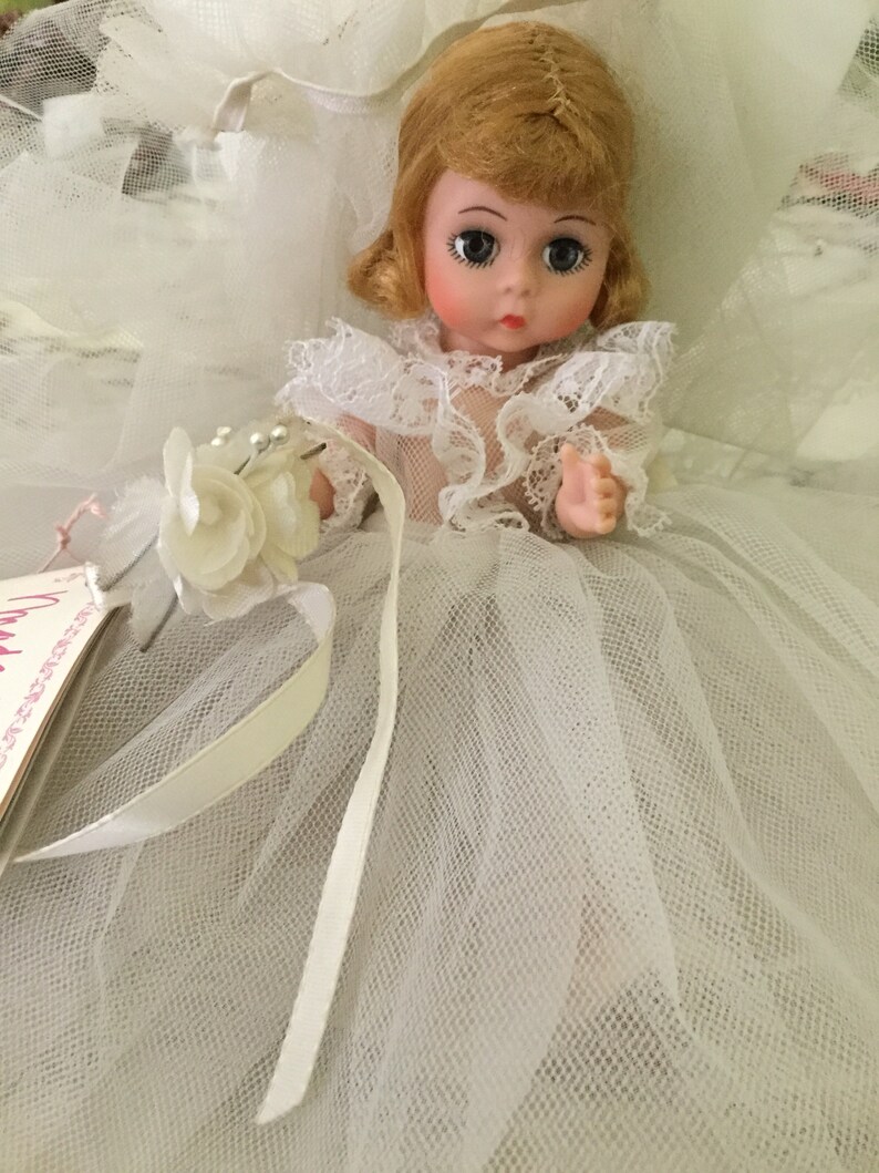 Vintage Bride Doll, 8' Madame Alexander Bridal Doll, - Etsy