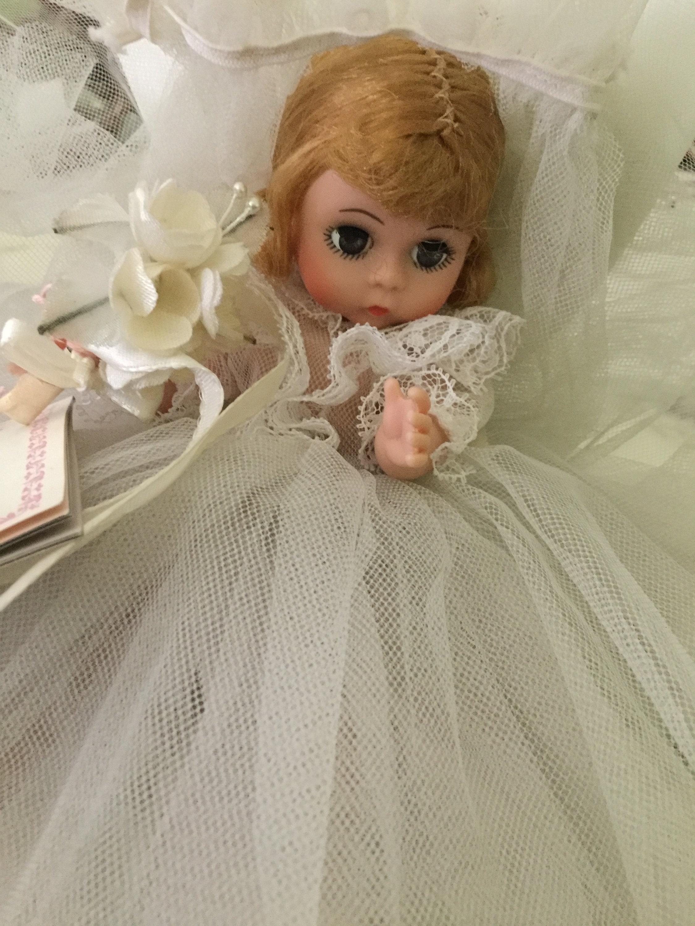 Vintage Bride Doll, 8' Madame Alexander Bridal Doll, - Etsy