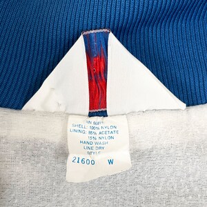 80s Blue Satin Trucking Bomber Jacket Richard Hoffman Trucking Wichita ...