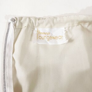 1970s JC Penney Rainbow Ric Rac Belted Maxi Dress Penneys Loungewear ...