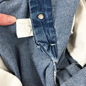 Vintage Pointer Low Back Denim Overalls Pointer Brand Distressed Denim ...