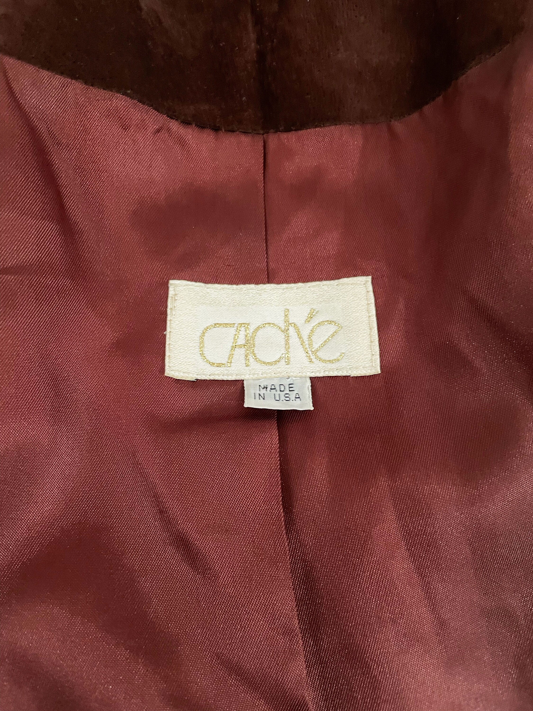 80s Cache Brown Suede Western Jacket Equestrian Boho Western - Etsy