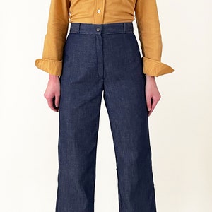 70s Sears Popeye Pop Art Pants High Waisted Indigo Popeye - Etsy