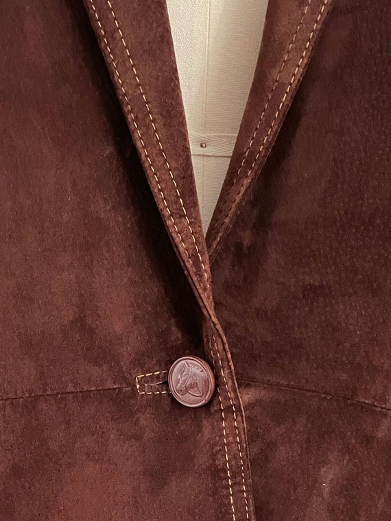 80s Cache Brown Suede Western Jacket | Equestrian Boh… - Gem