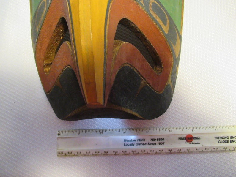 Signed Native American Calvin Hunt Carved Cedar Kwaqiulth Owl | Etsy