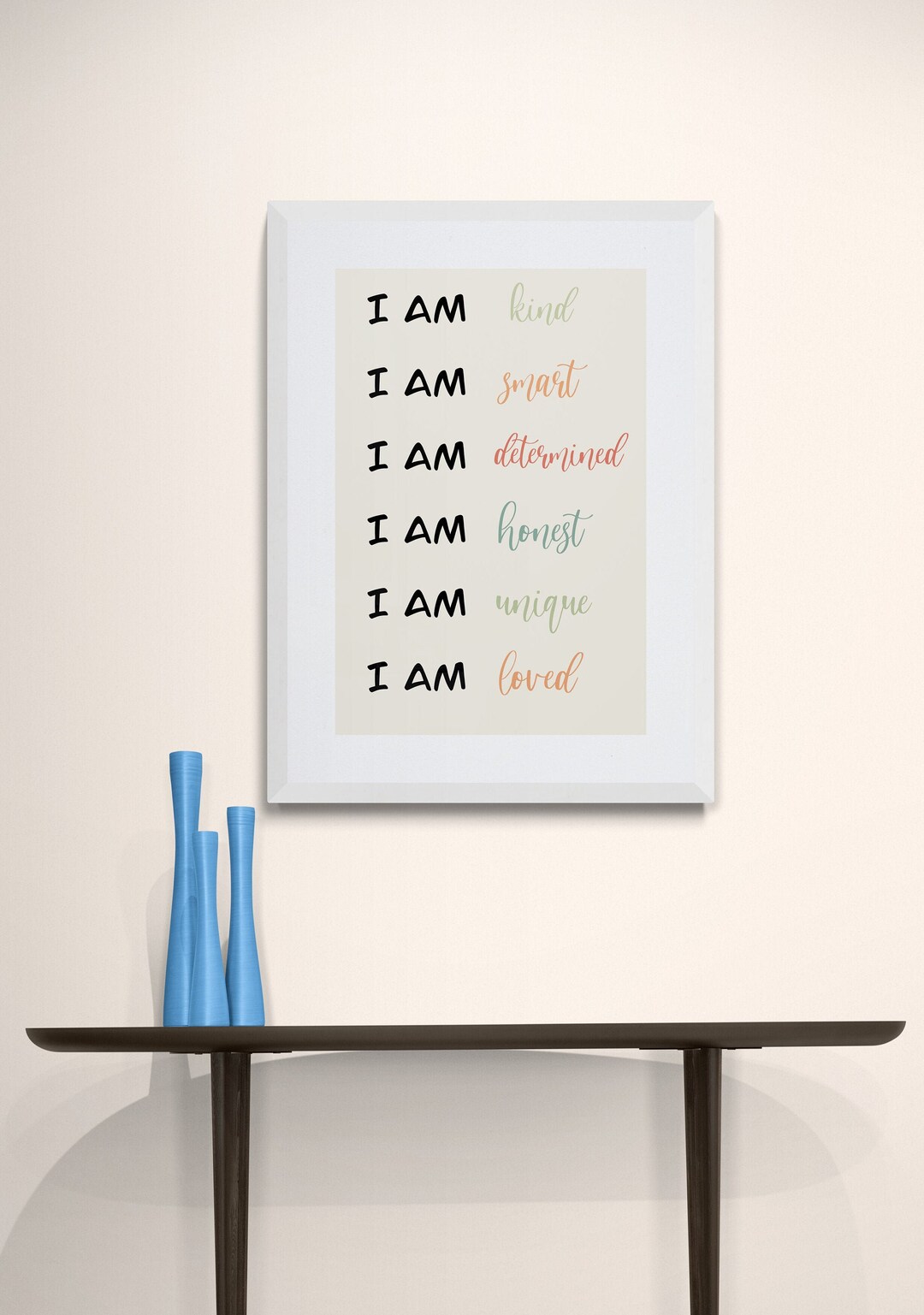 Affermazioni IO SONO Affermazioni positive Arte digitale in - Etsy Italia