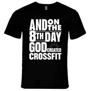 Crossfit & God T Shirt - Etsy