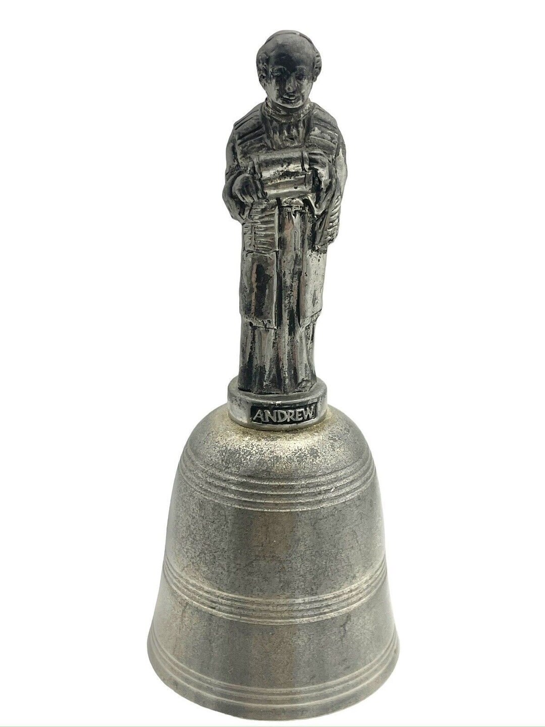 Andrew Crown & Rose Cast Pewter the Apostle Bell Danbury Mint - Etsy