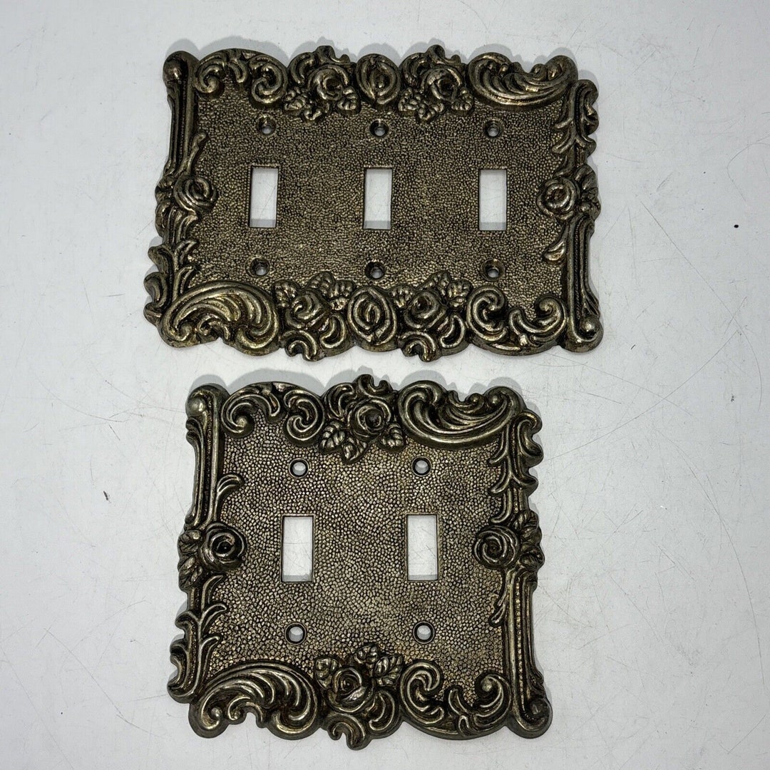 Vtg Outlet and Light Switch Cover Plates 1967 American Tack & Howe Co ...