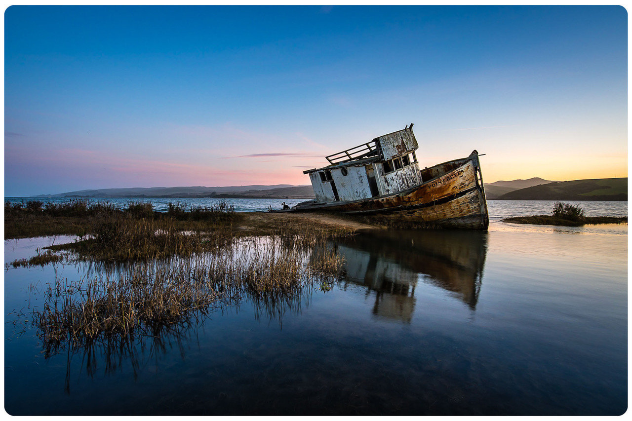 SS Point Reyes Shipwreck at Sunrise | Point Reyes | Travel Photography ...
