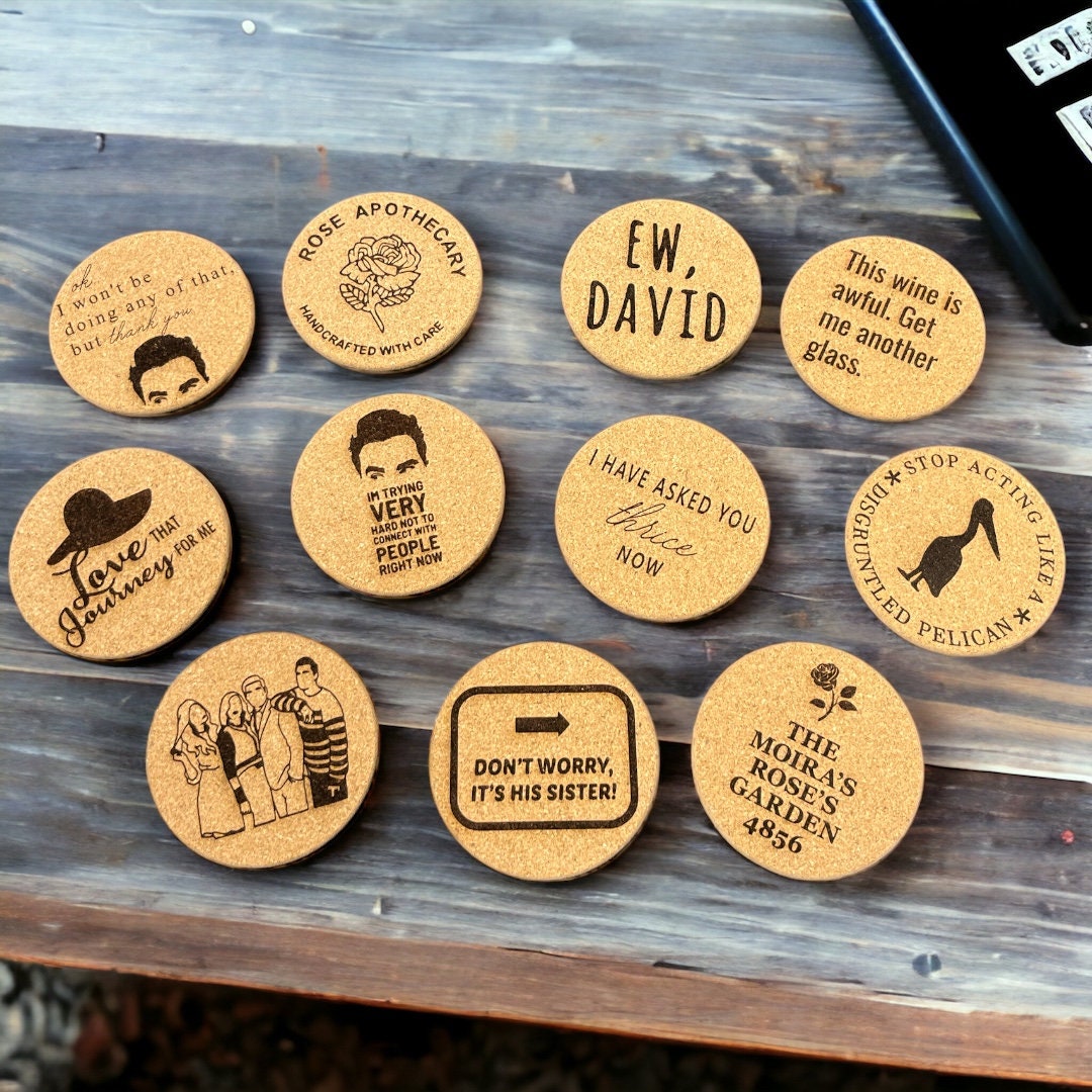 Build Your Own Funny Engraved Coaster Set - Etsy