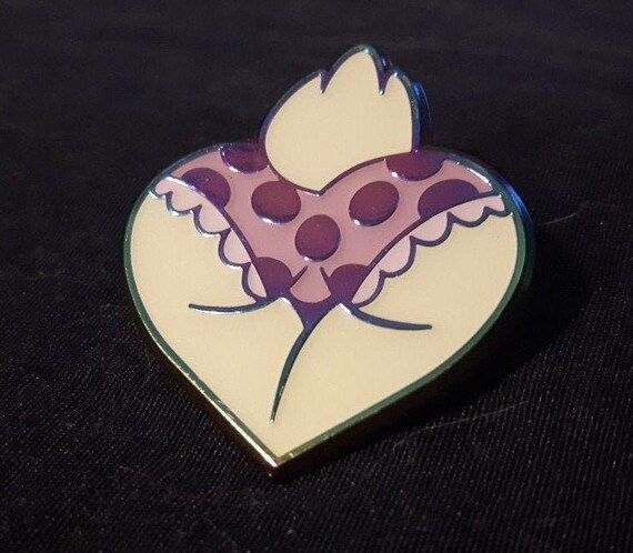Bunny Booty Enamel Pin Etsy