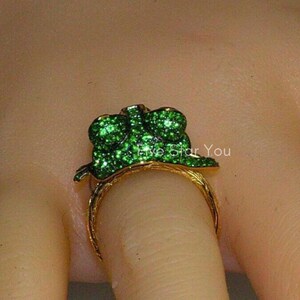 Emerald Frog Ring, 925 Sterling Silver Ladies Ring, Lab Crated Emerald ...