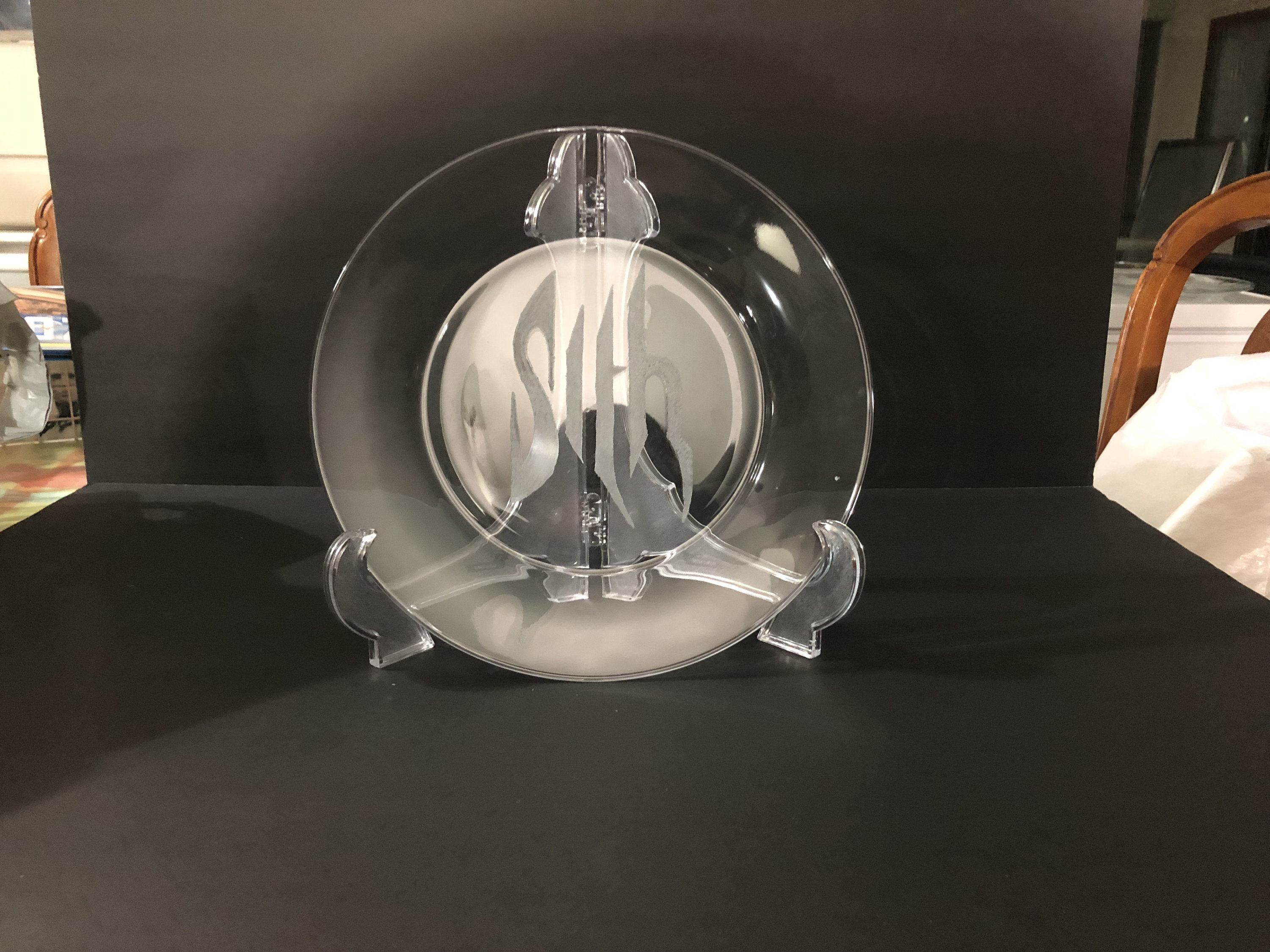 Engraved Sith Plate - Etsy