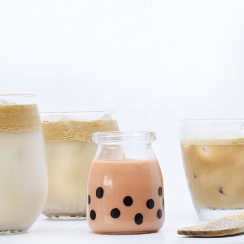 Dalgona Coffee Milk Tea Candle - Etsy