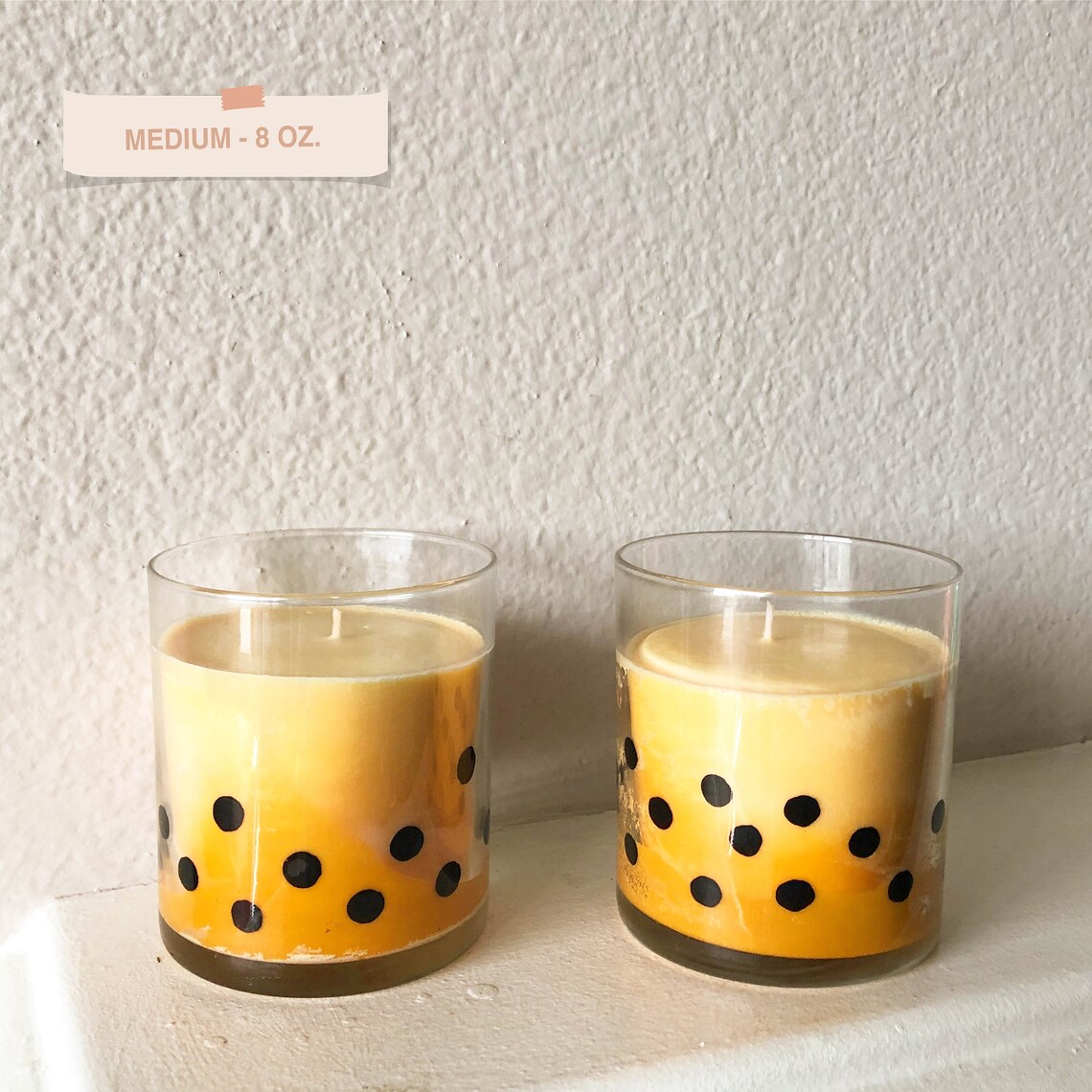 The Thai Milk Tea Boba Candle - Etsy