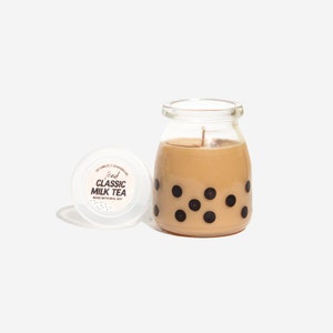 Classic Milk Tea Boba Candle - Etsy