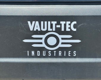 Vault-tec Logo Decal for Cars, Jeeps, Wranglers, Broncos Great Nerd ...