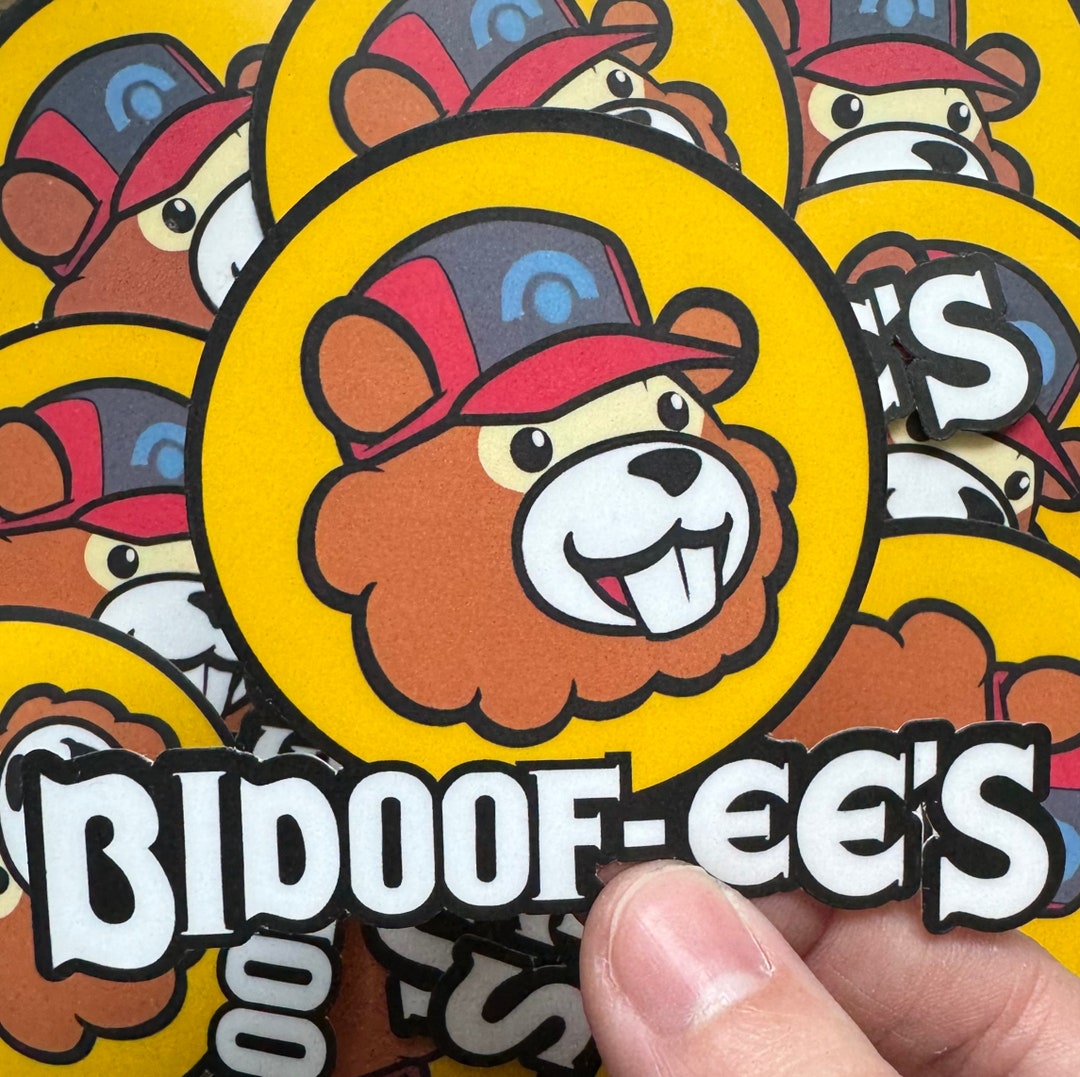 Bidoof Sticker - Bidoof-ee's - Vinyl Sticker -UV and Water Resistant ...