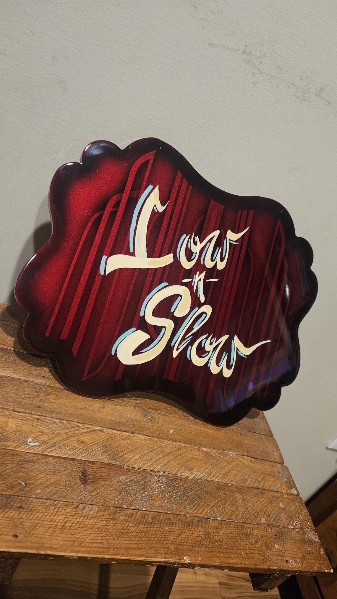 Low N Slow, Lowrider Sign, Kustom Kulture, Garage Art - Etsy