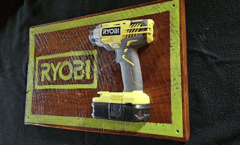 Ryobi Sign Custom Painted Upcycled - Etsy