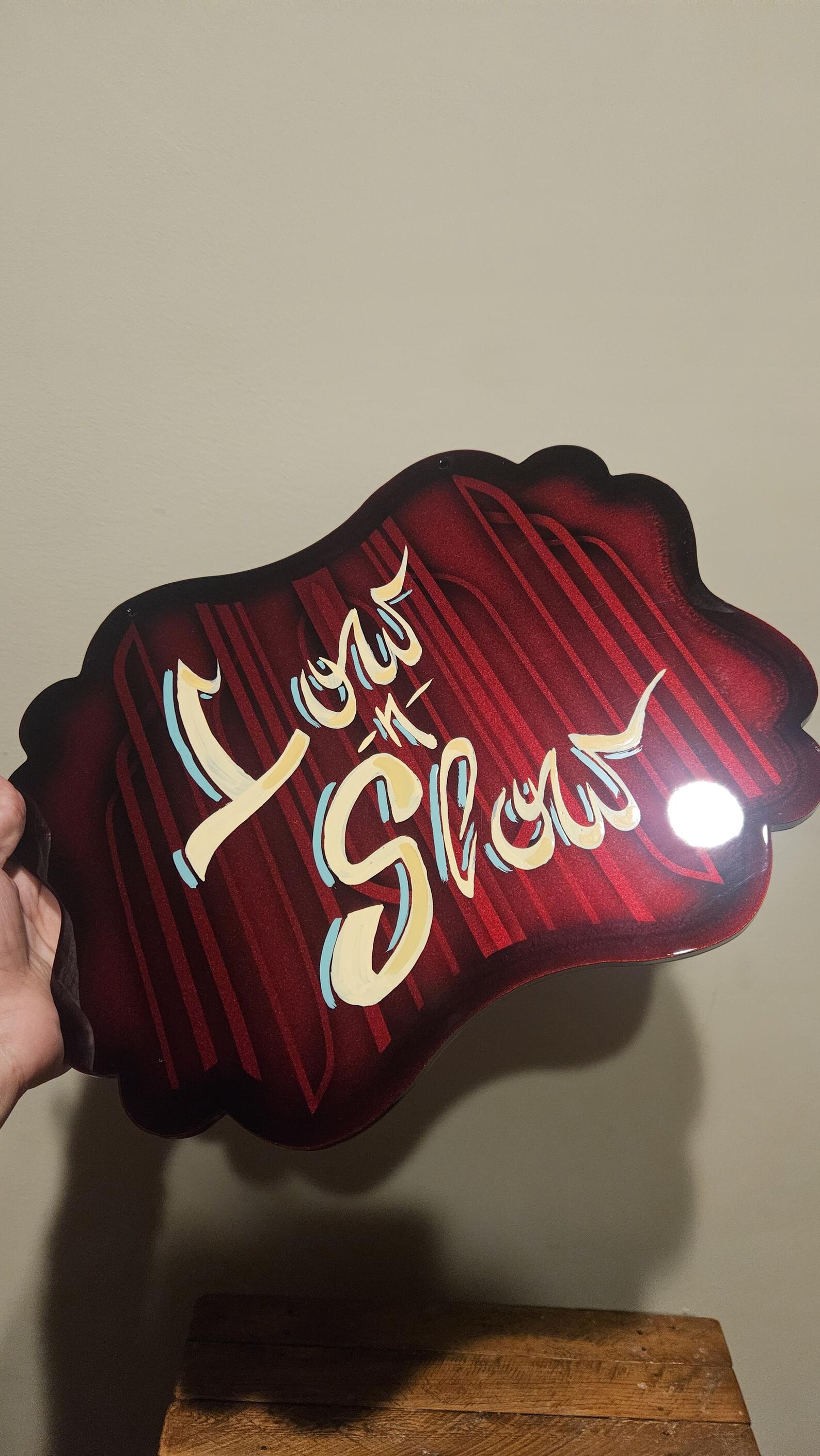 Low N Slow, Lowrider Sign, Kustom Kulture, Garage Art - Etsy