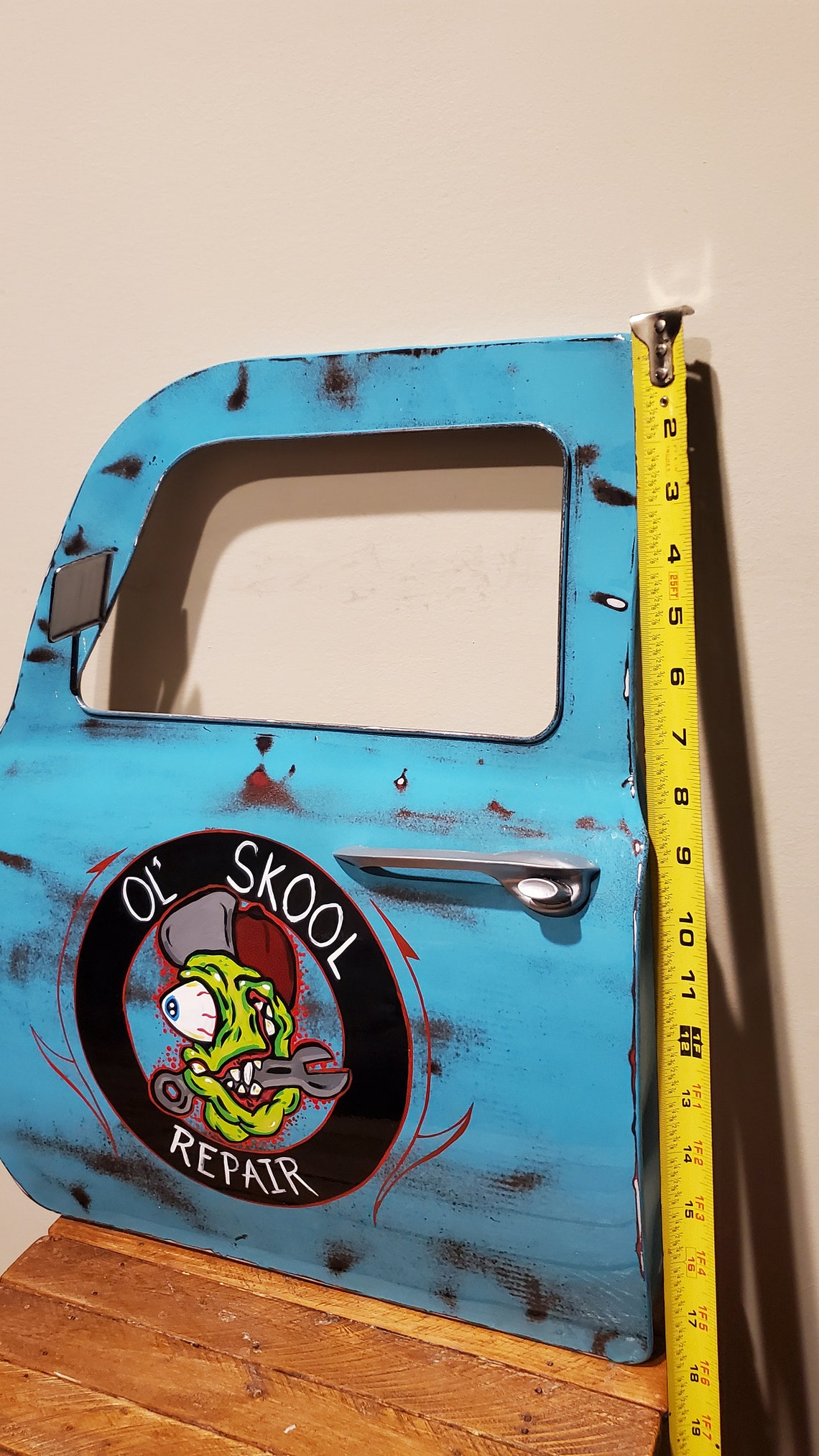 Mini Hot Rod Door Sign, Hot Rod, Rat Rod, Mancave, Garage Art - Etsy