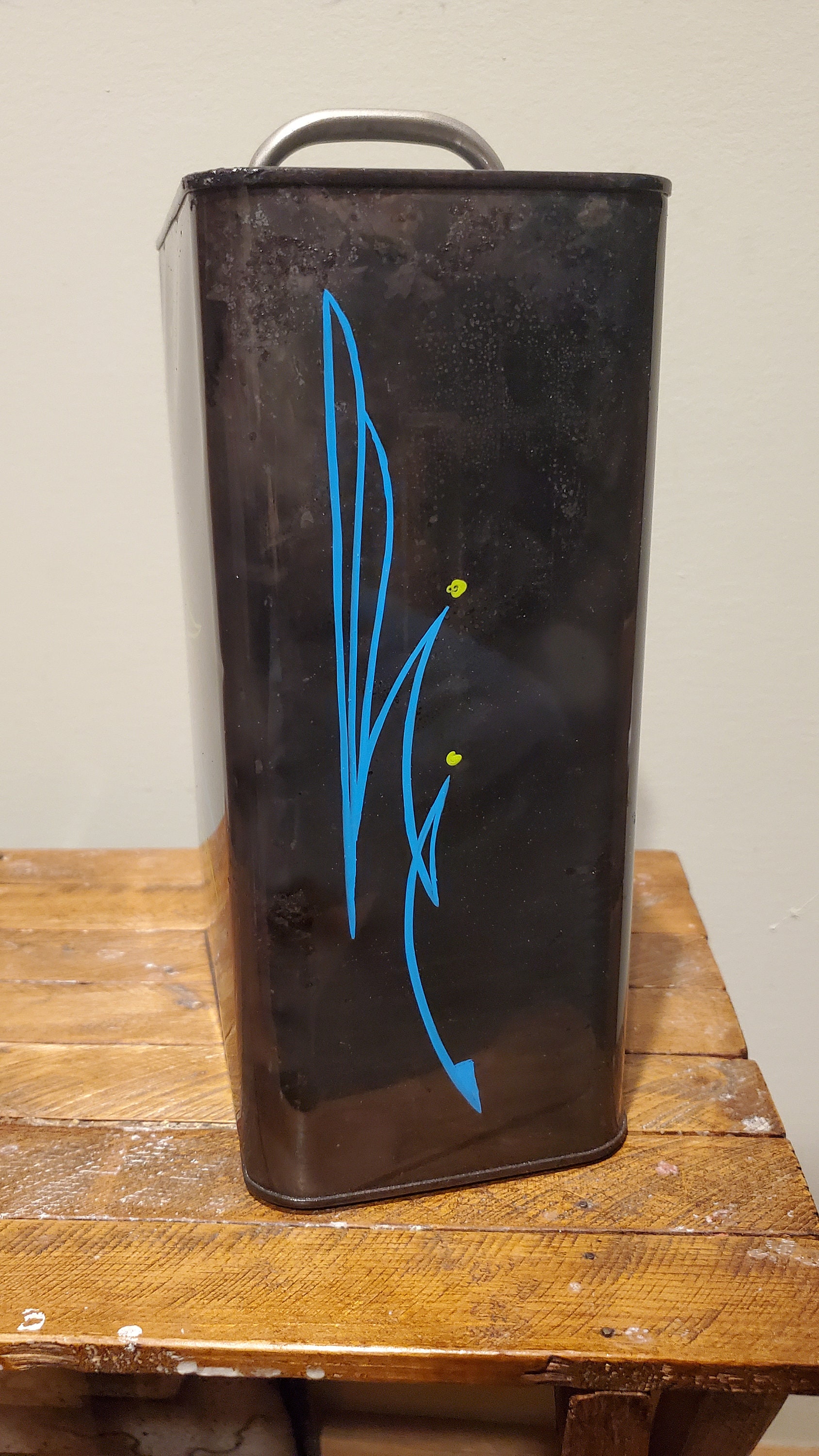 Decorative Pinstriped Gas Can - Etsy