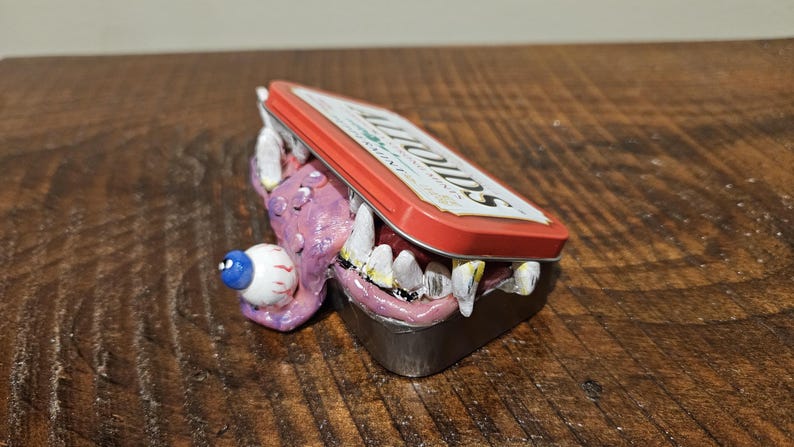 Altoids Can Creature , Sculpture, Low Brow, Kustom Kulture - Etsy