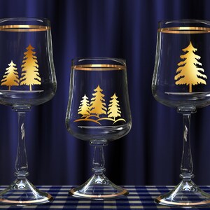 Christmas SVG Pine Tree Clipart Design V.2 Decorative Elements Digital ...