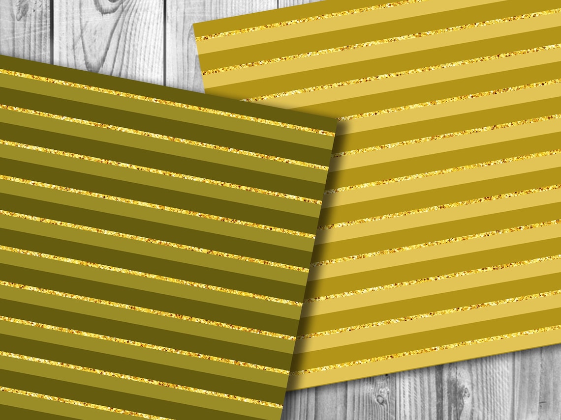 10 Fall Autumn Theme Color Line Art Design with Glitter | Etsy