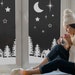 Christmas Scene SVG Silhouette Design Clipart Set Decor Ornaments ...