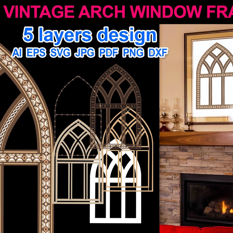 Arched Window - Etsy