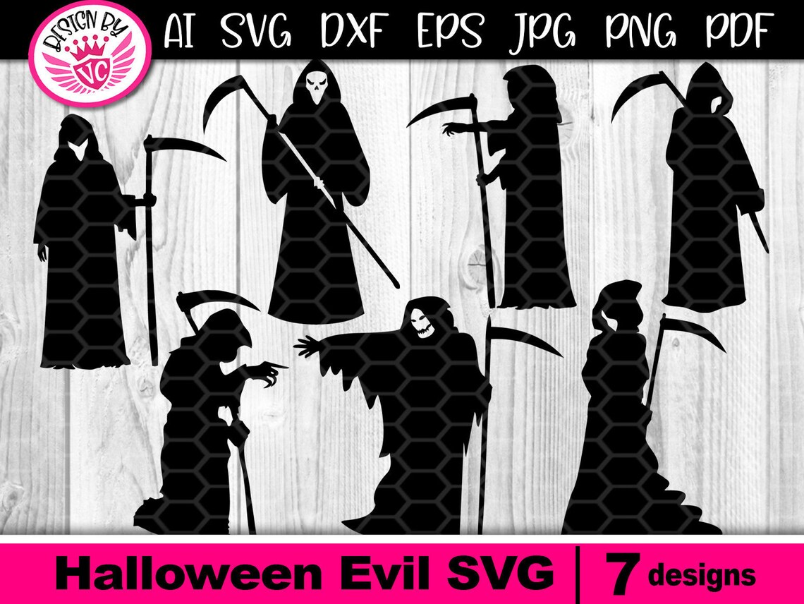 Halloween Evil Devil SVG Instant Digital Download for Creative DIY ...