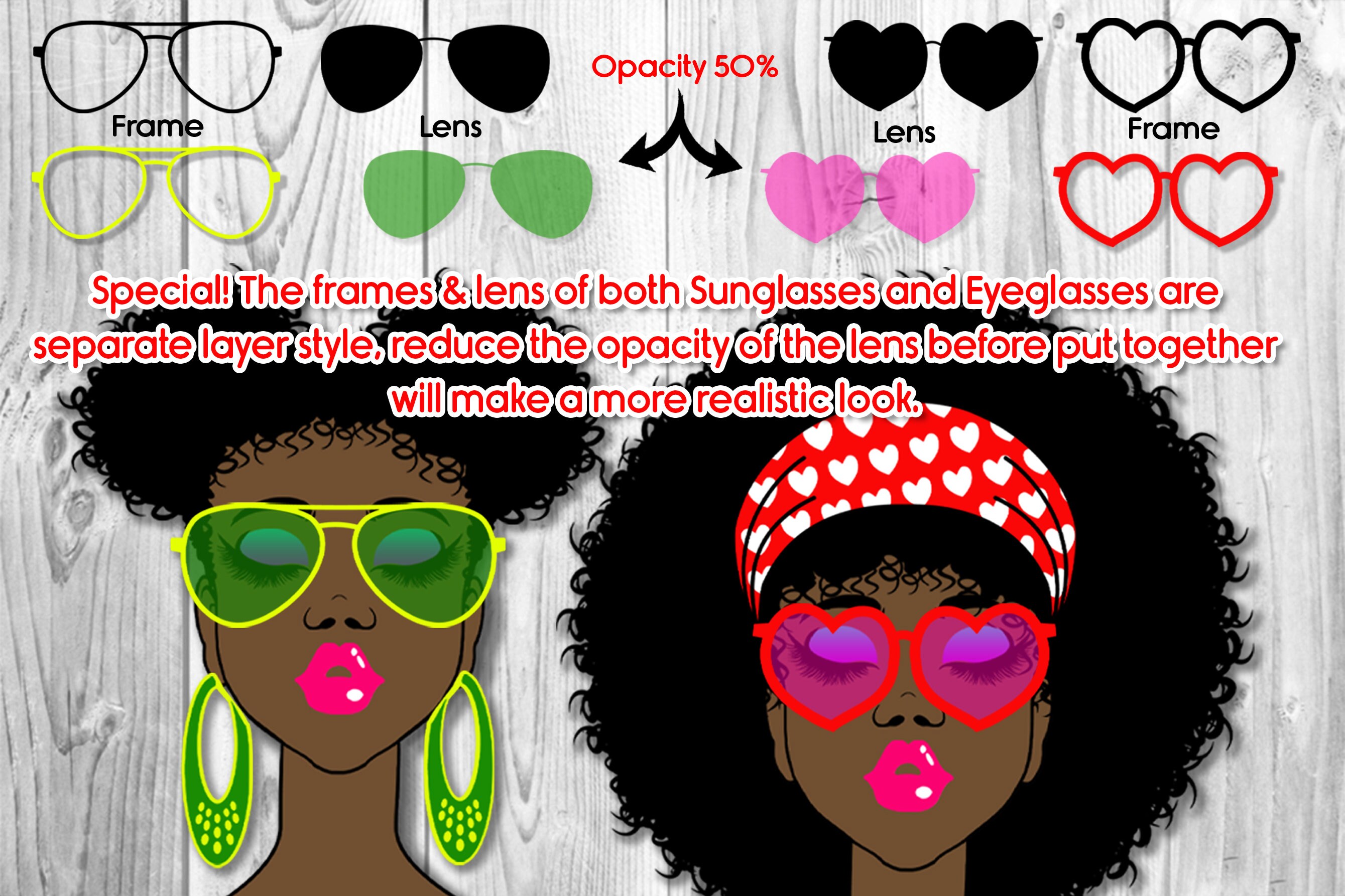 Black Princess Layered SVG V.2 African Women Afro & Braid - Etsy