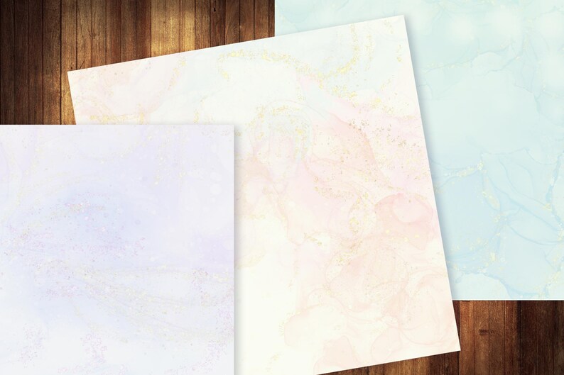 12 Pastel Christmas Elements Pattern Design Digital Paper 12 Inches ...