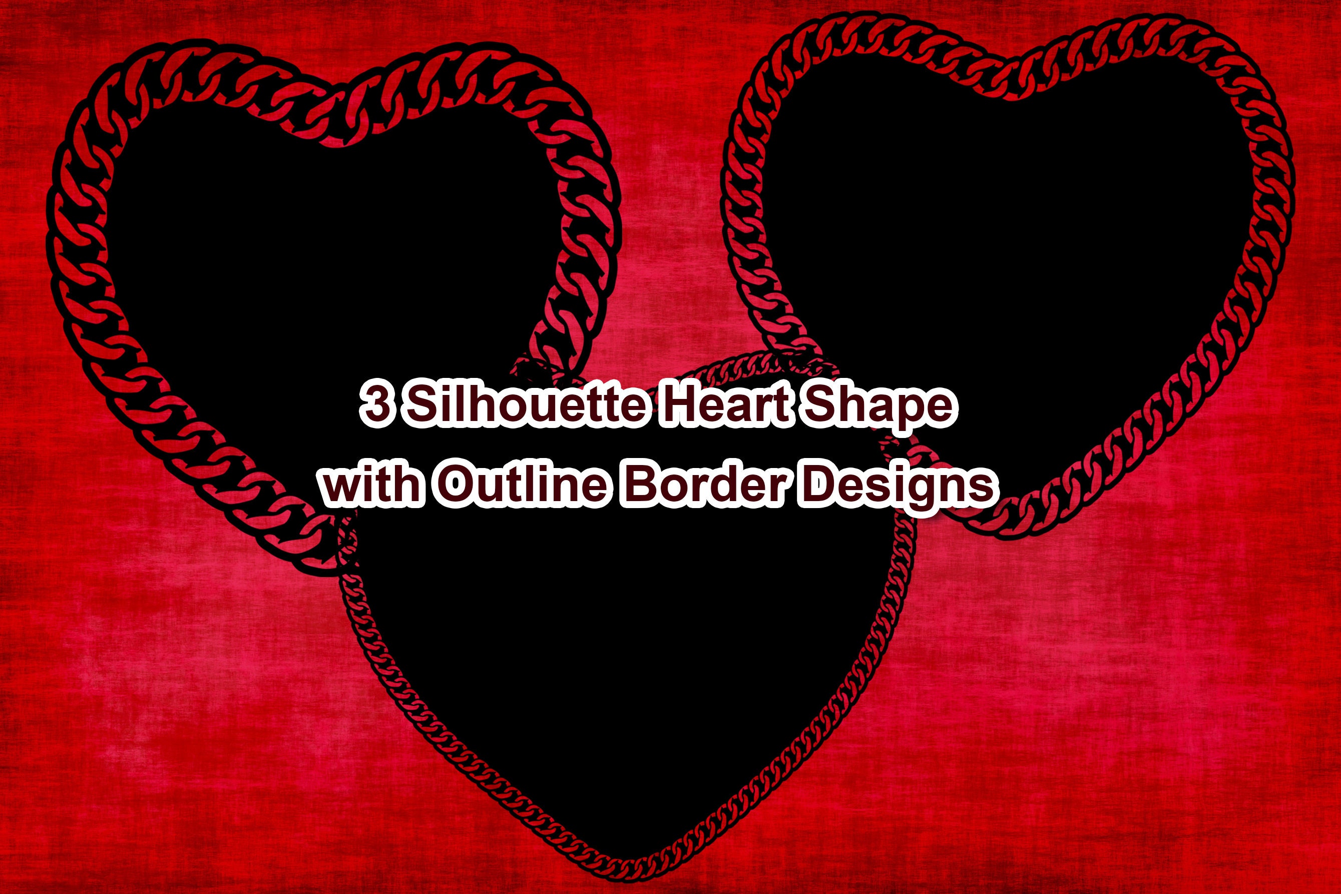 9 Designs Hollow Curb Chain Necklace Style Heart Shape Border Frames ...