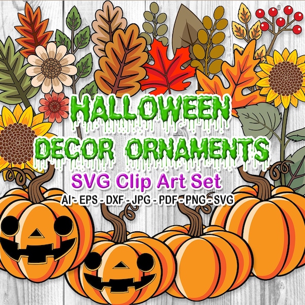 Christmas SVG Pine Tree Clipart 3 Designs Set 2 Decor Ornaments Digital ...