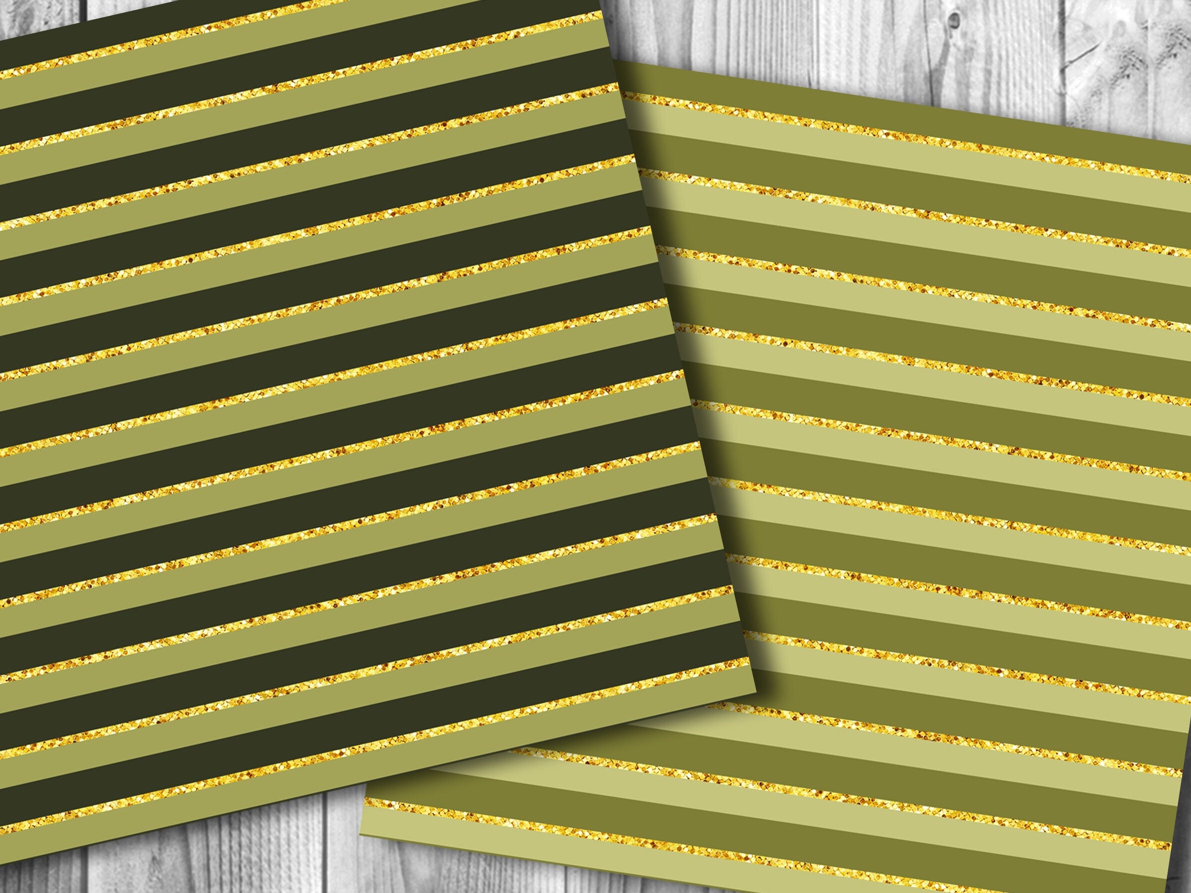 10 Fall Autumn Theme Color Line Art Design With Glitter - Etsy