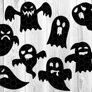 Halloween Ghosts SVG | Instant Digital Download for Creative DIY ...