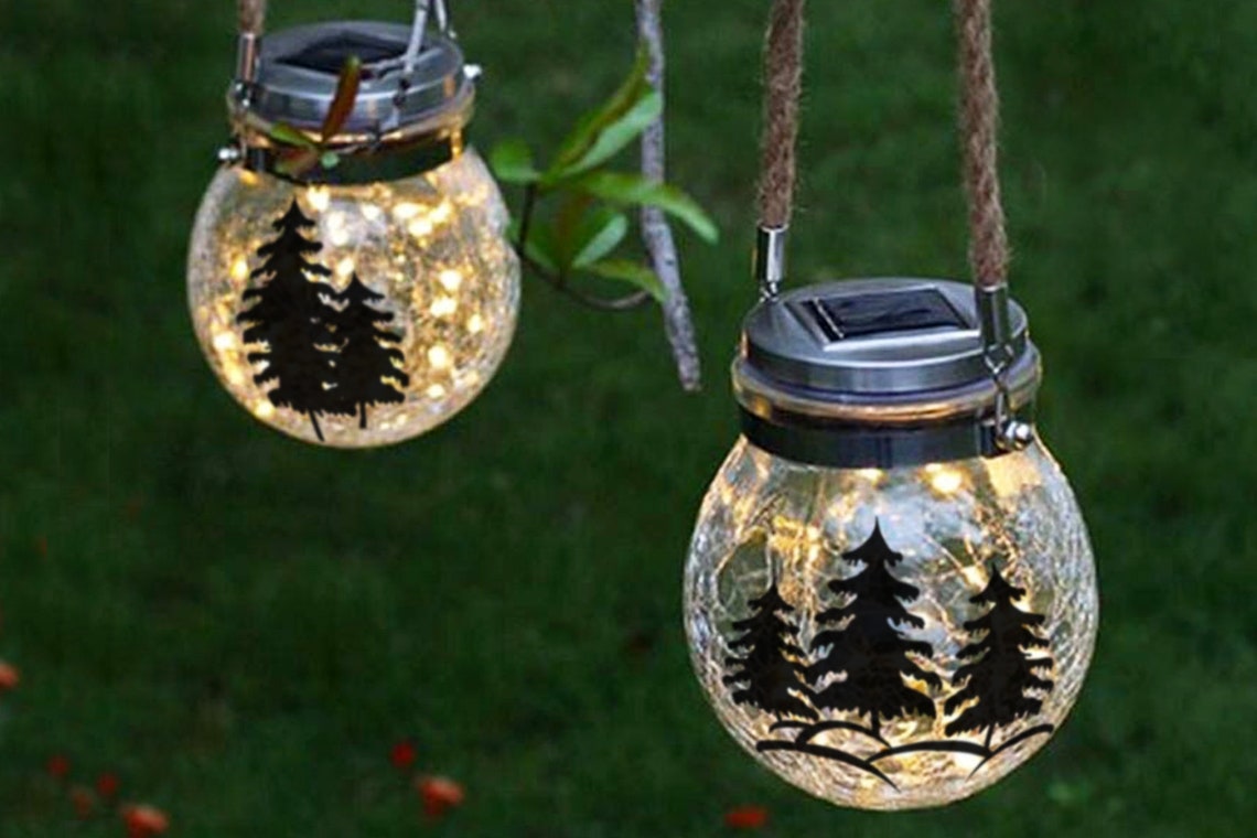 Christmas SVG Pine Tree Clipart Design V.2 Decorative Elements - Etsy