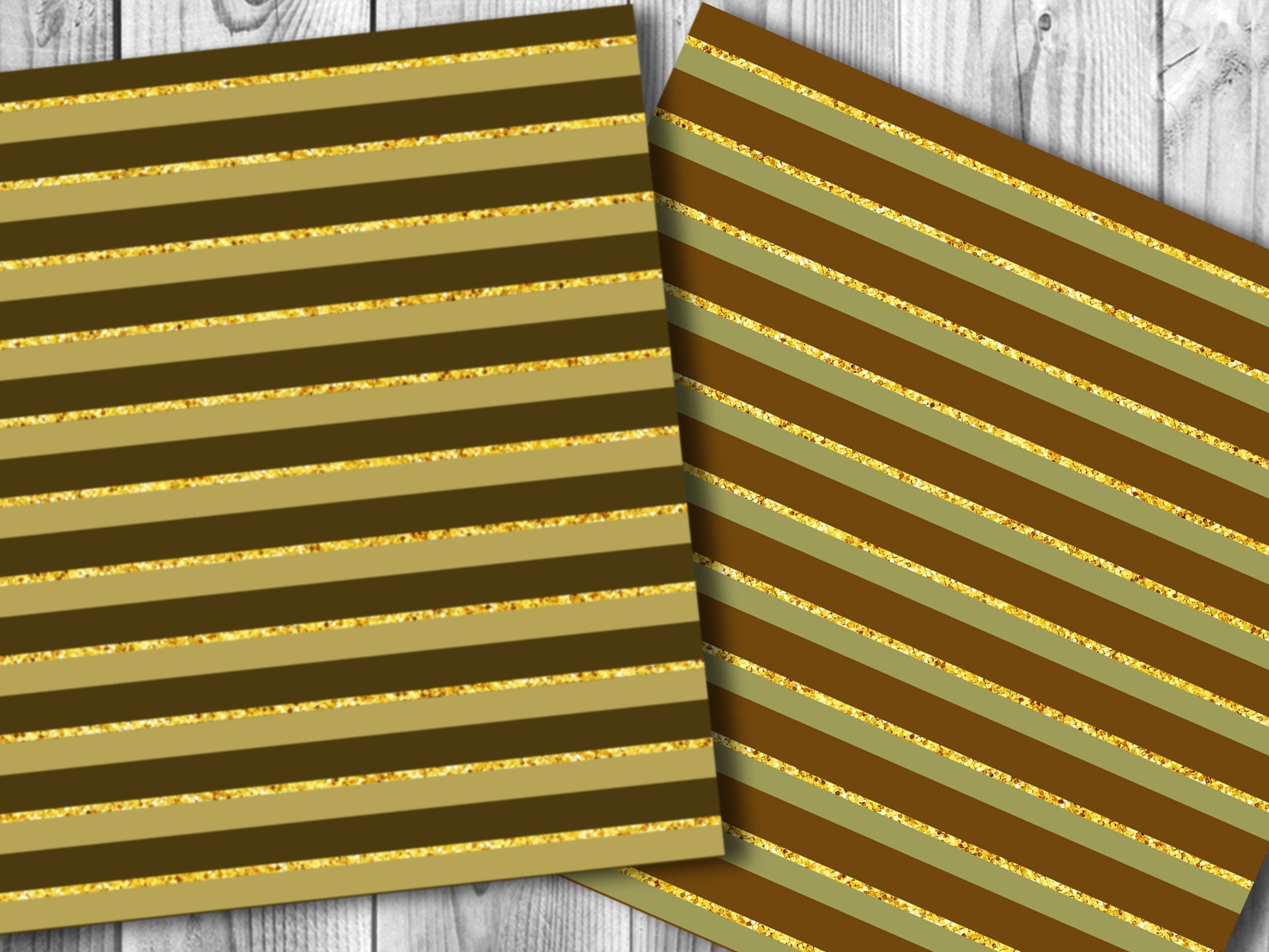 10 Fall Autumn Theme Color Line Art Design With Glitter - Etsy