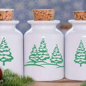 Christmas SVG Pine Tree Clipart Design V.3 Decorative Elements Digital ...