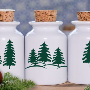 Christmas SVG Pine Tree Clipart Design V.2 Decorative Elements Digital ...