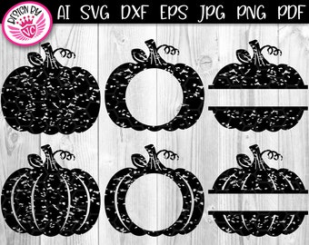 Happy Halloween Pumpkins SVG Instant Digital Download for | Etsy