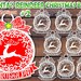 Christmas Scene SVG Silhouette Design Clipart Set Decor Ornaments ...